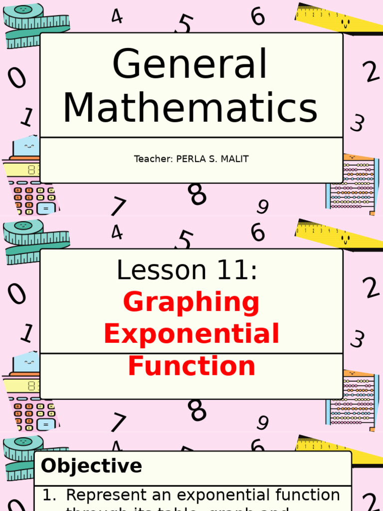 Graphing Exponential Functions | PDF | Function (Mathematics) | Asymptote Graphing Exponential Functions | PDF | Function (Mathematics) | Asymptote