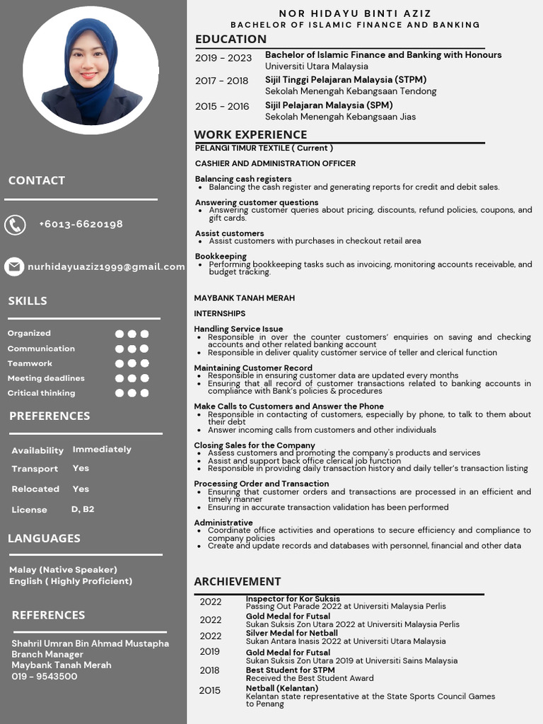 White Gold Elegant Minimalist Data Analyst Resume CV A4 Printable | PDF ...