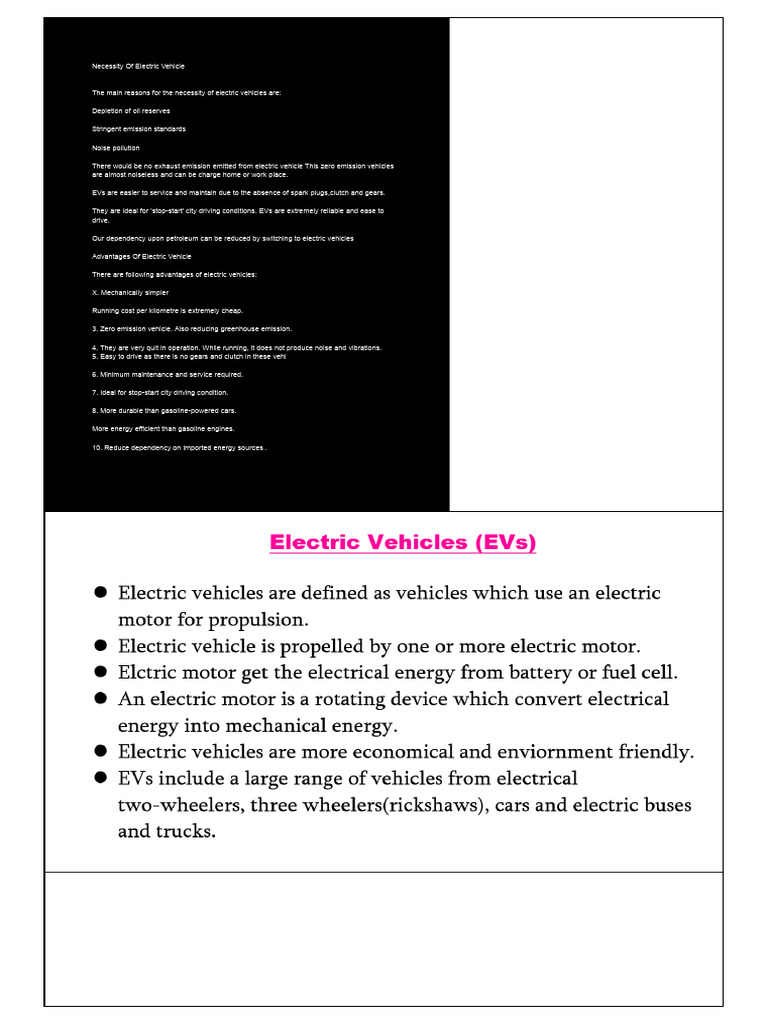 ev (final) | PDF | Electric Vehicle | Electric Car
