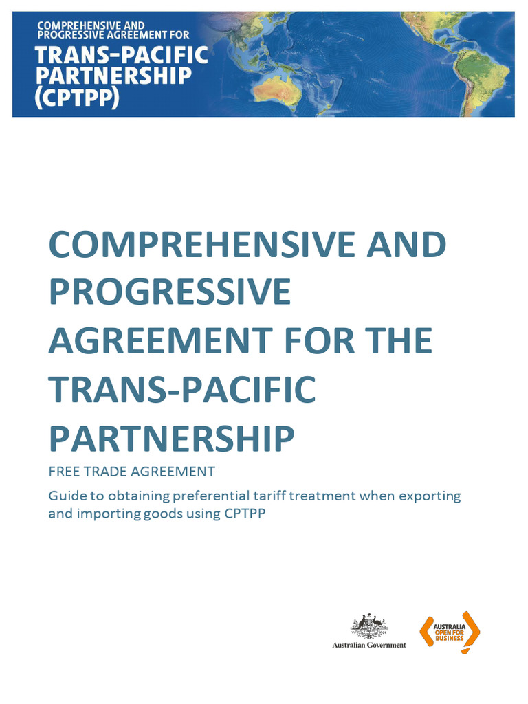 Guide To Obtaining Preferential Tariff Treatment When Exporting and ...