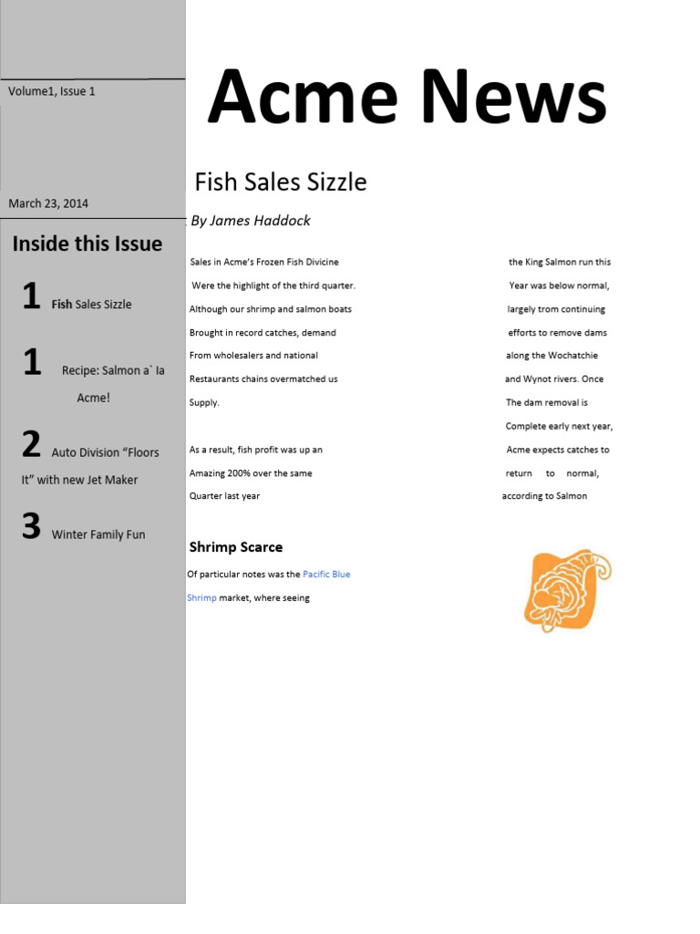 Acme News | PDF