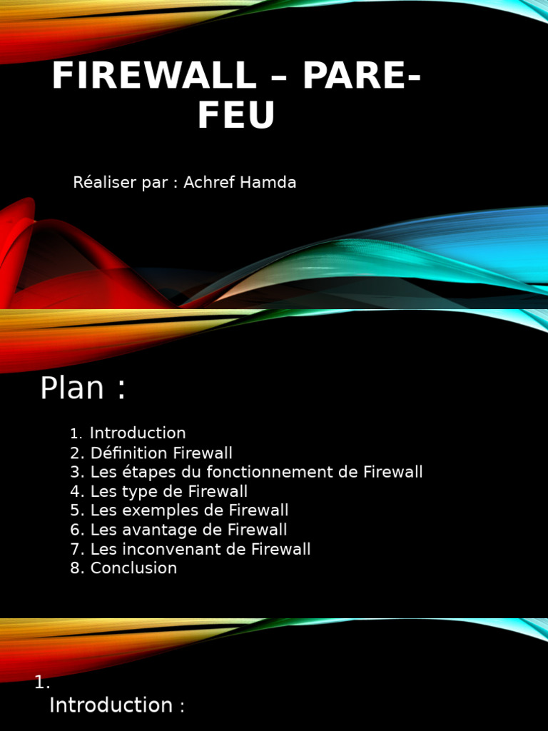 Guide Complet sur les Pare-feux | PDF | Pare-feu (informatique) | Informatique