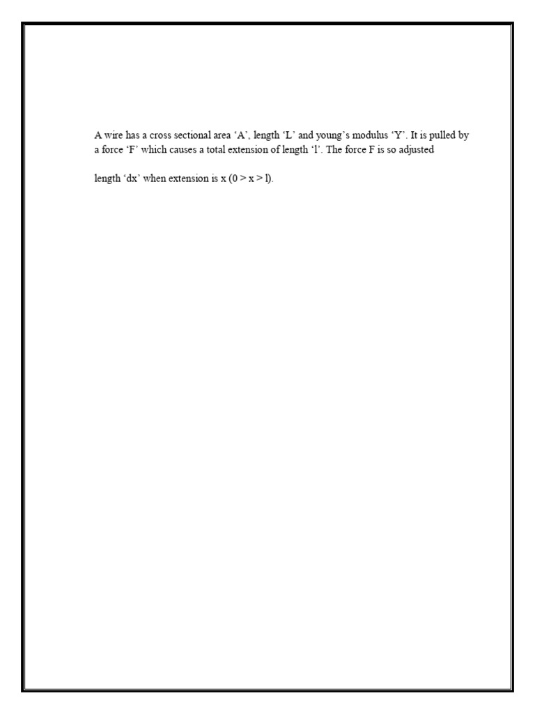 GR 11 Reinforcement Task Sheet Mech Prop of Solids | PDF | Stress (Mechanics) | Elasticity (Physics)