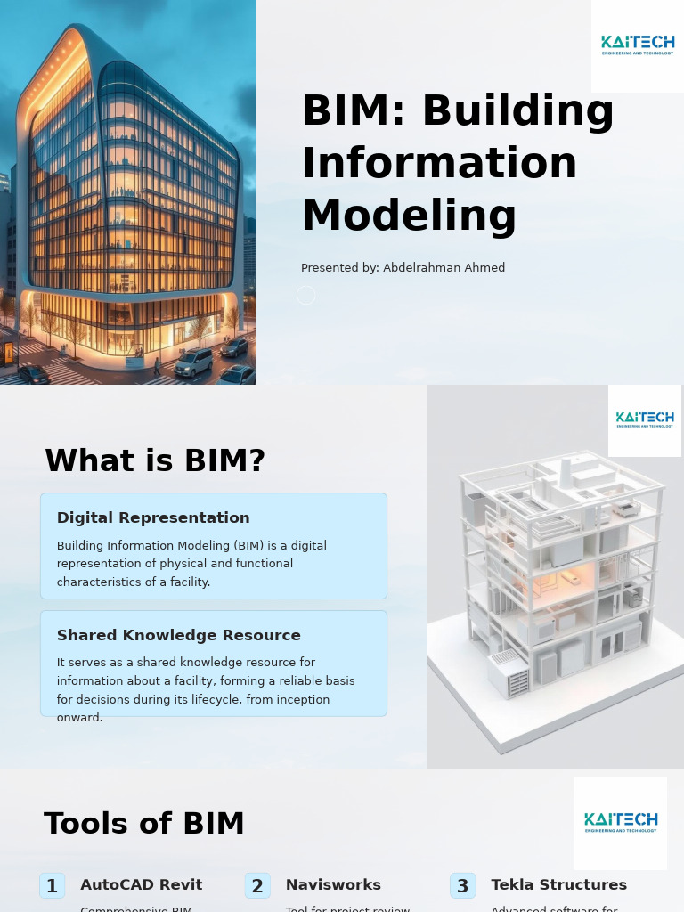 BIM Building Information Modeling | PDF | Building Information Modeling | Information Technology ...