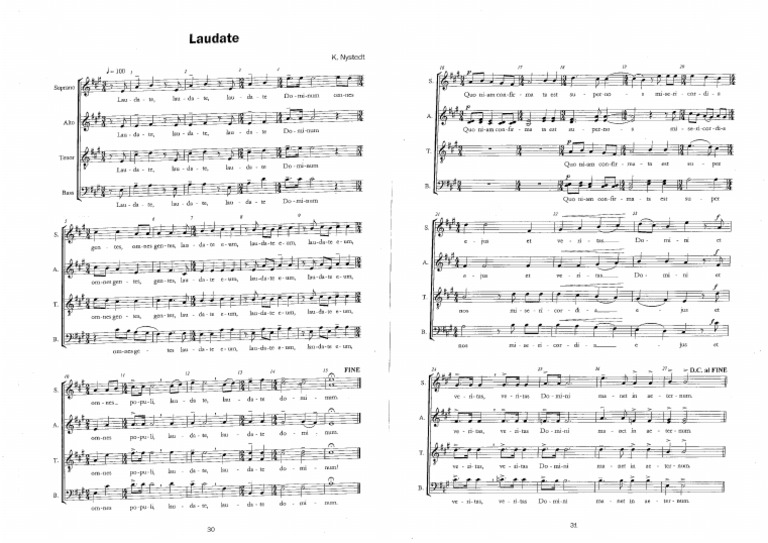 331 Laudate (K.Nystedt) | PDF