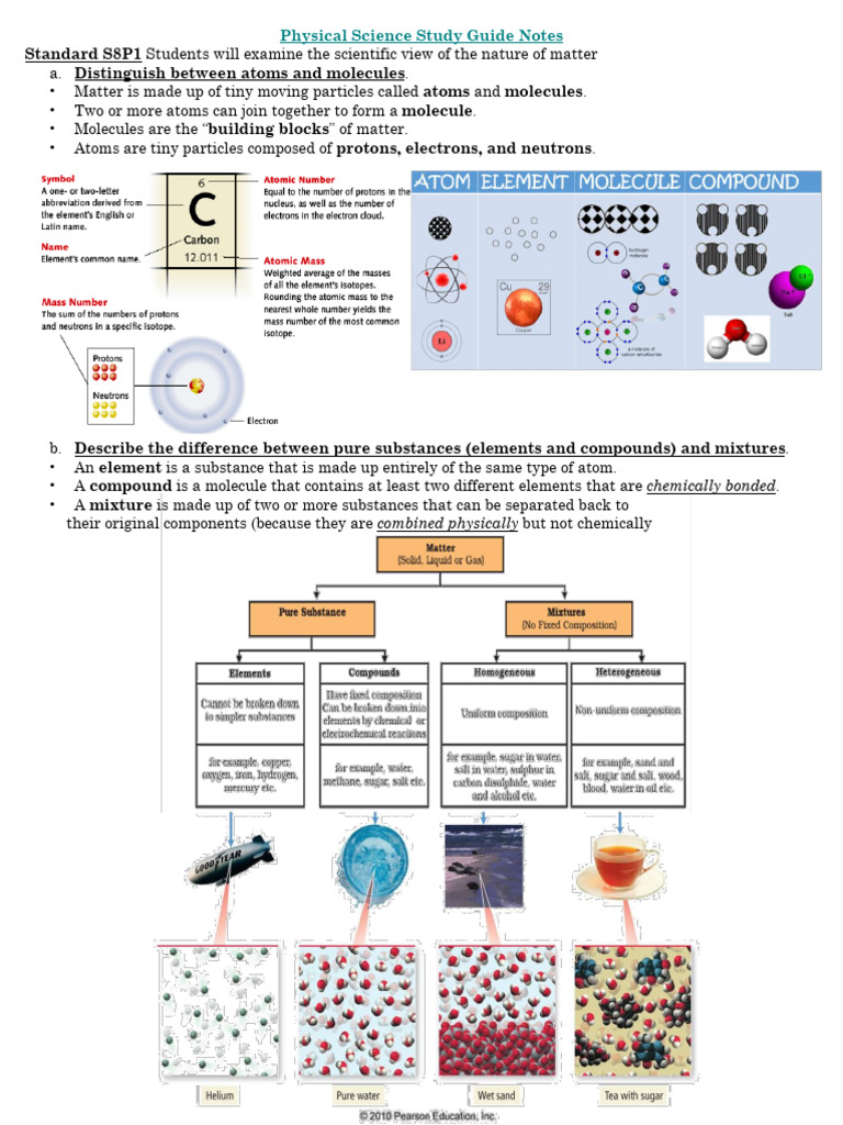 Physical Science Study Guide - Remind | PDF | Continuum Mechanics ...