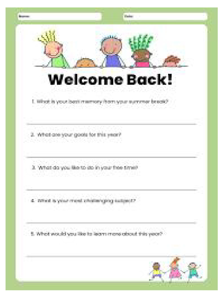 School Worksheet | PDF