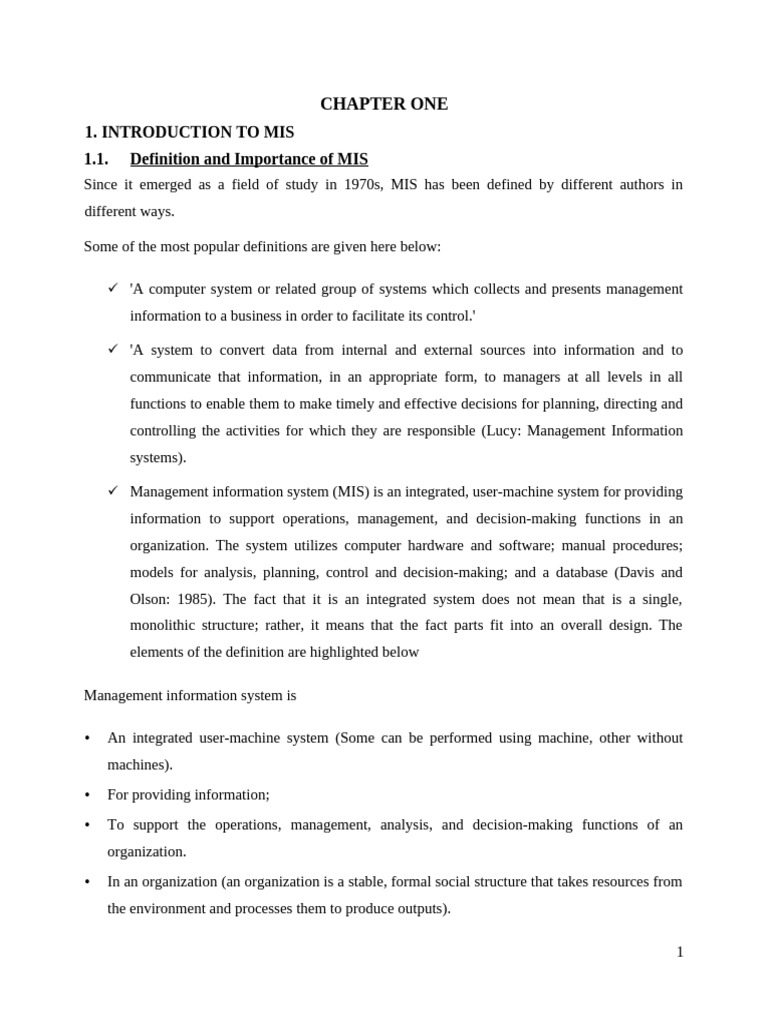 Chap 1 | PDF | System | Information