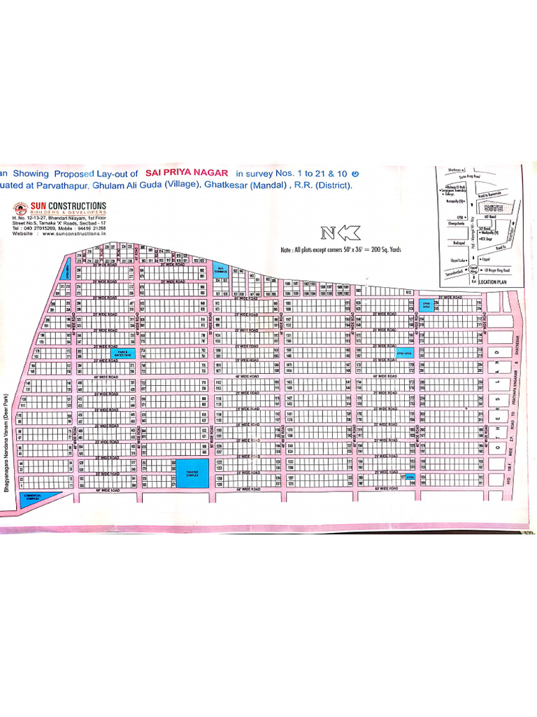 Sai Priya Layout | PDF