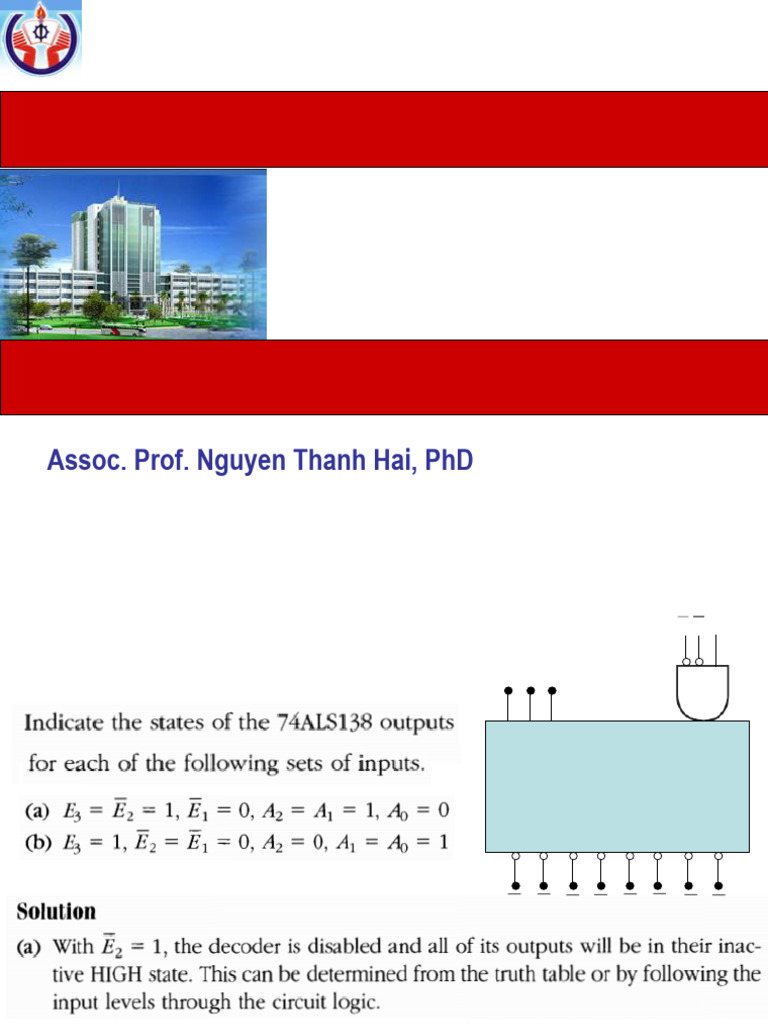 Chapter 3 P1 MSI Lgic Circuit 2 (Examples Decoder) | PDF | Electronic Engineering | Electricity