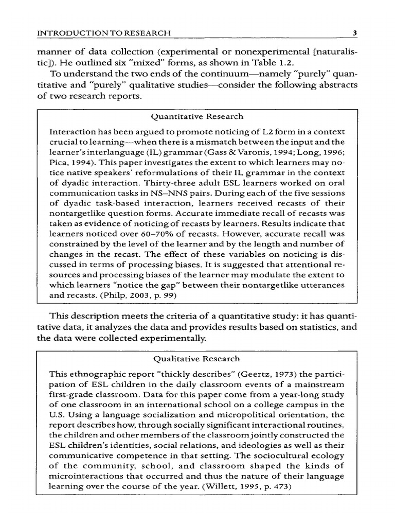 Quantitative and Qualitative Abstracts - 053640 | PDF | Learning ...