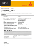 Webertec 301 Non-Shrink Grout Data Sheet | PDF | Concrete | Composite ...