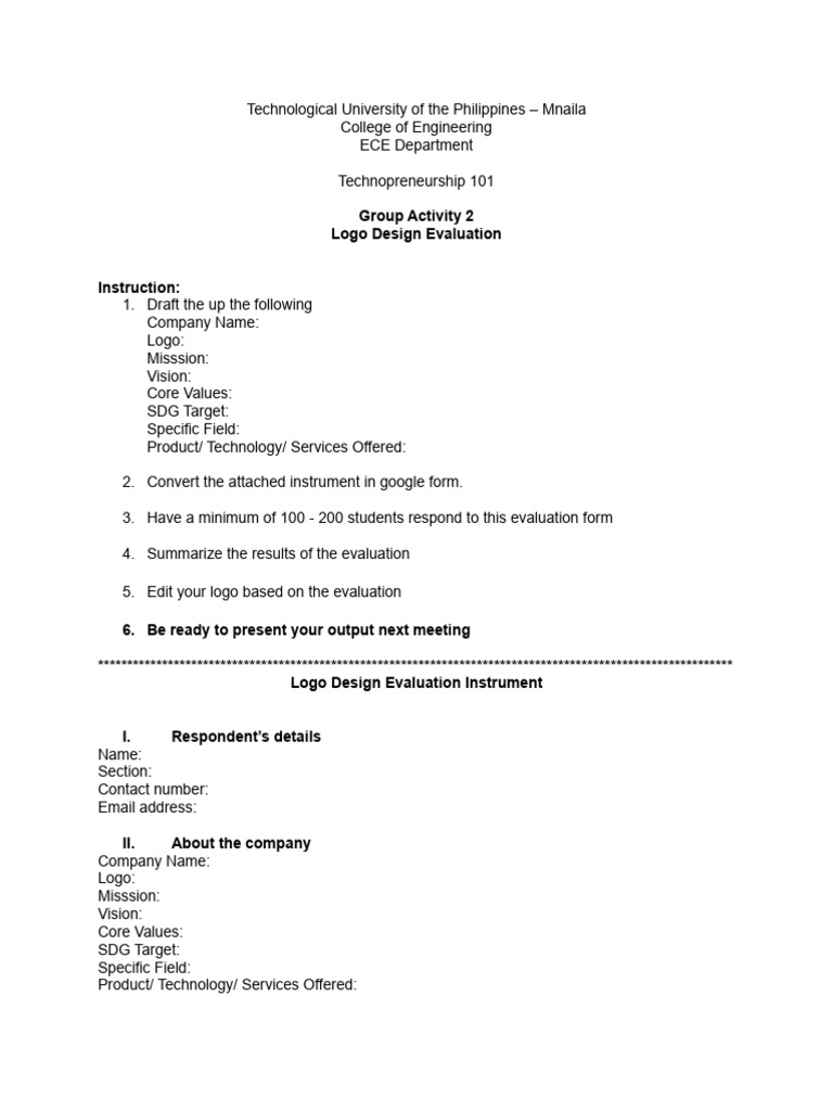 Techno Group Activity 2 Logo Evaluation | PDF | Brand | Logos