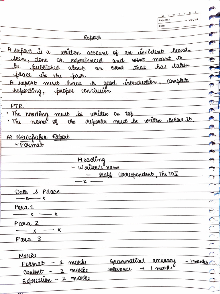 Report & Invitation | PDF