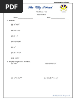 Grade 8 Volume and Surface Area Worksheet | PDF | Volume | Area