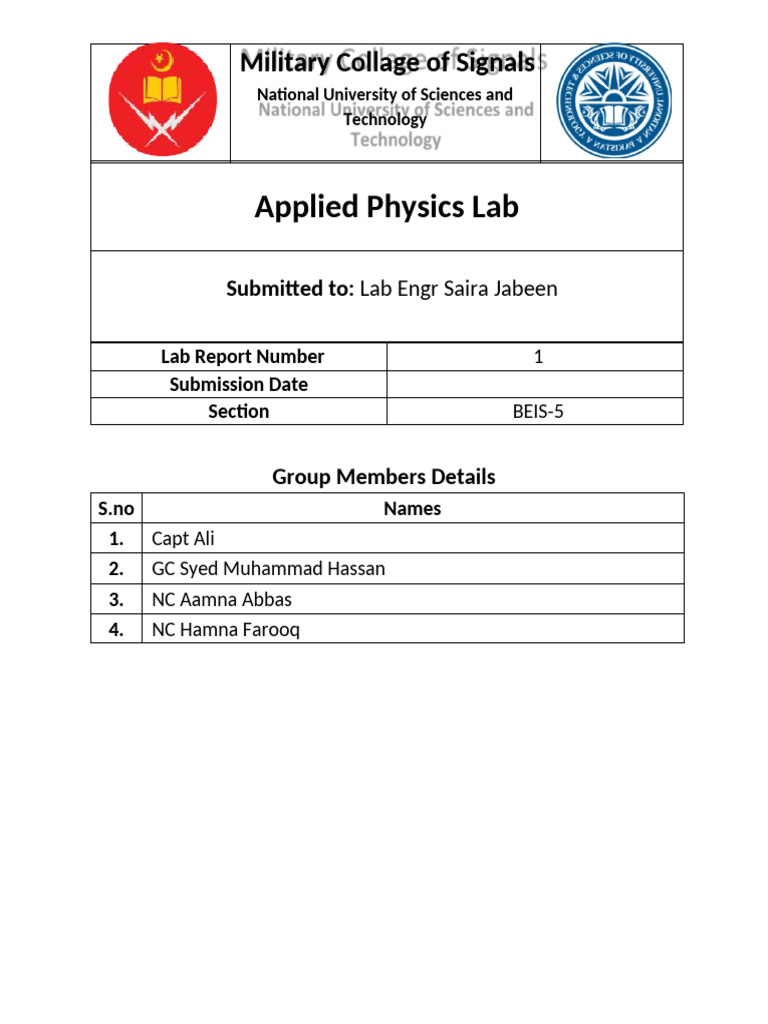 DMM Lab Report by Capt Ali | PDF | Diode | Electrical Network