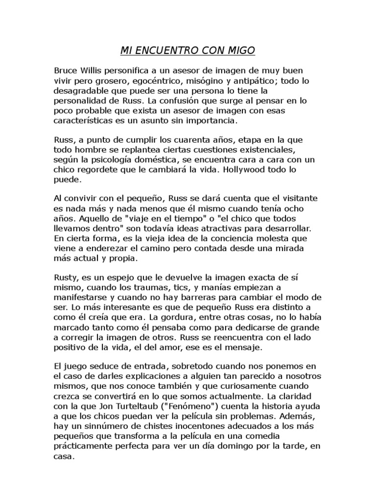 Mi Encuentro Conmigo | PDF