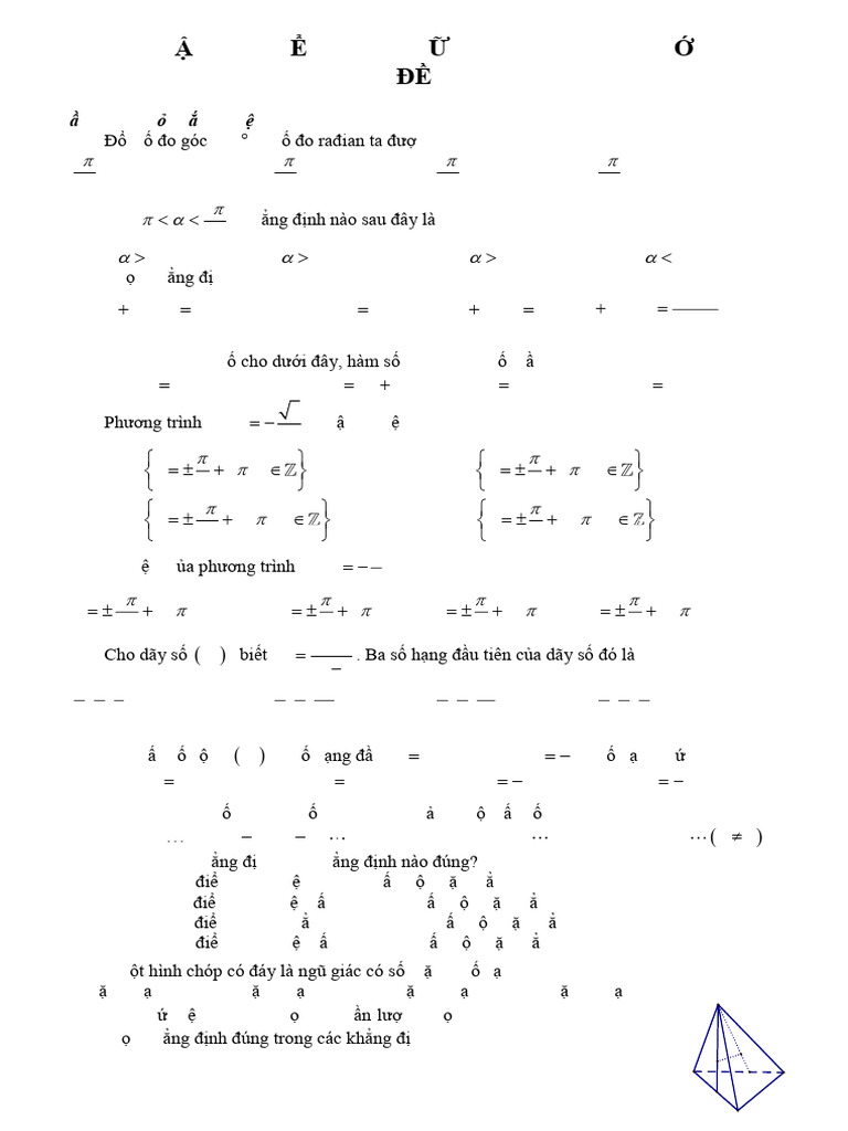 Ôn thi GKI lớp 1124 25 ĐỀ 2 | PDF