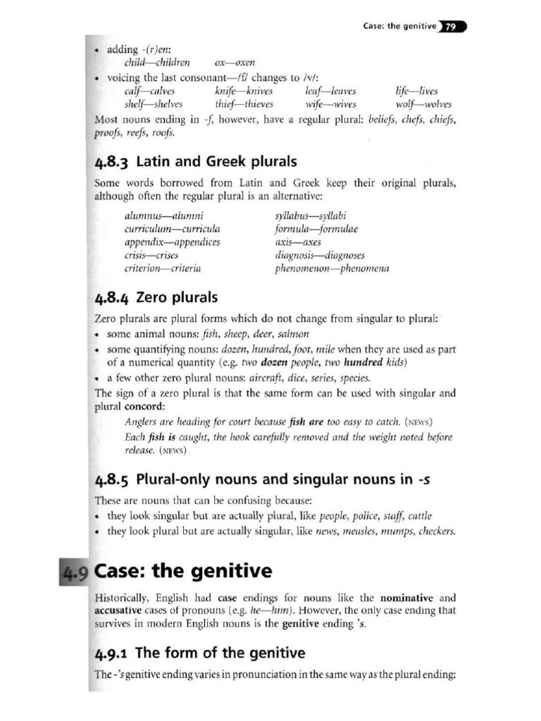 Case - The Genitive | PDF