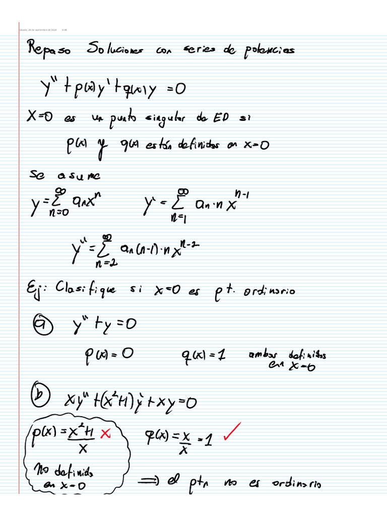 Puntos Ordinarios | PDF