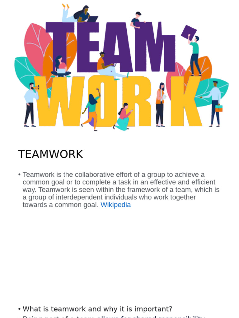 Teamwork | PDF