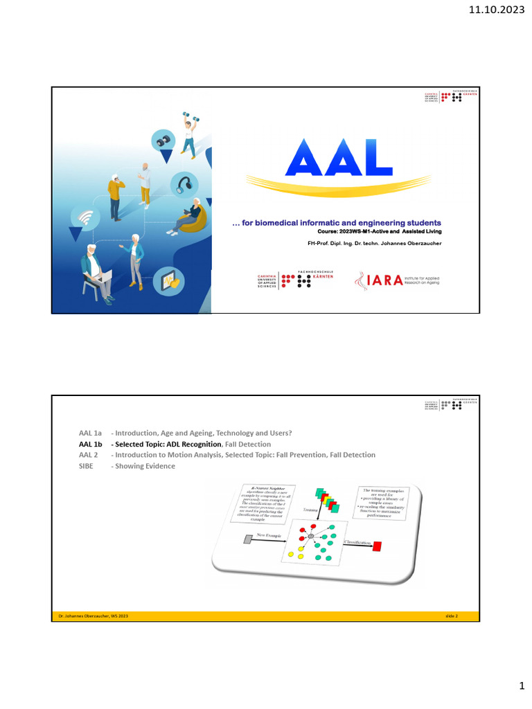 ADL Recognition Using Decision Trees | PDF | Applied Mathematics ...