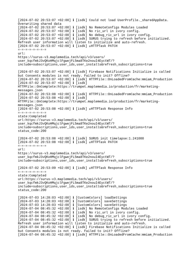 MM Logs | PDF | Computing | Software