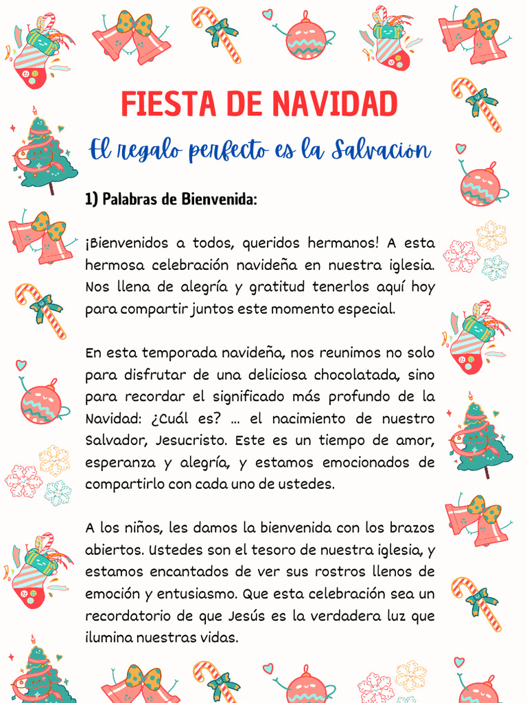 El Regalo Perfecto Es La Salvación | PDF | Navidad | María, madre de Jesús