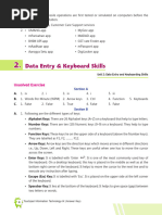 Keyboarding Basics - Filled in Notes | PDF | Computer Keyboard | Typefaces