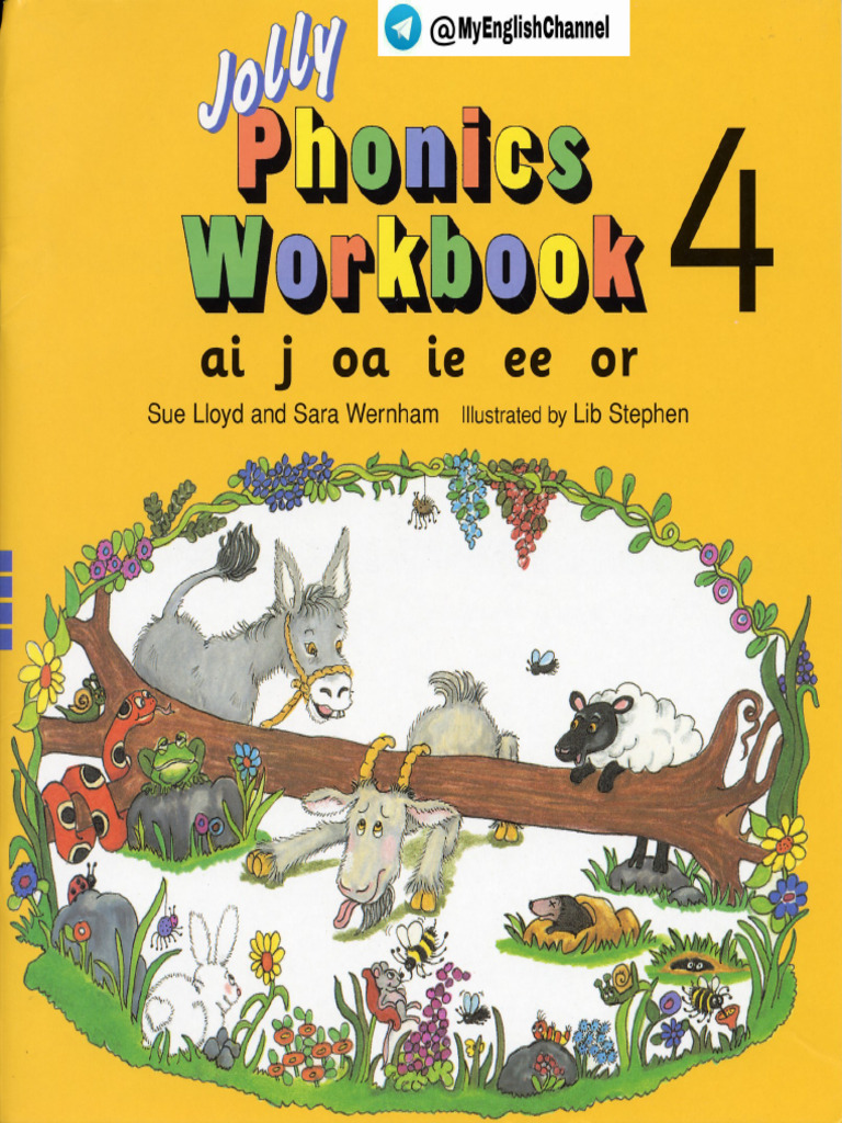 4 Jolly Phonics Workbook Ai J Oa | PDF
