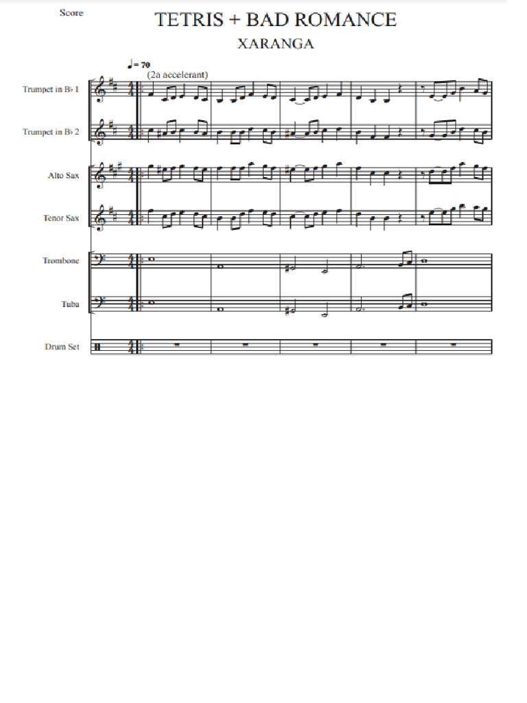 Tetris + Bad Romance | PDF