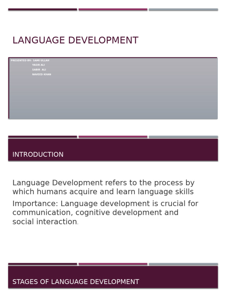 Psycholinguistic by Yasir Ali | PDF | Language Development | Language Acquisition