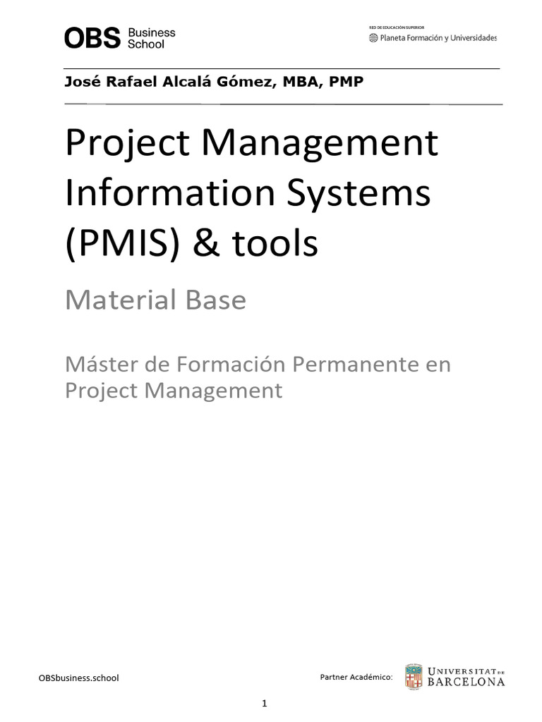 Obs MPM Pmis Material Base v10.1 | PDF | Computación en la nube ...