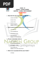 Class 6 SST Case Study Questions | PDF | Ashoka | Government