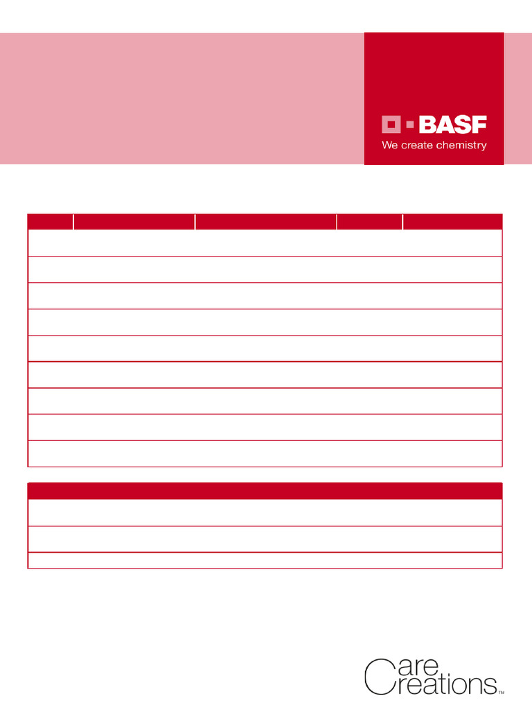 Advanced - Extreme Styling Gel (Formulation #HB-DE-15-108-1) | PDF ...