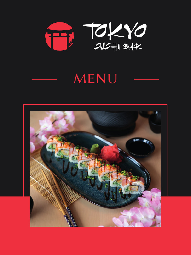 Tokio Sushi Menu | PDF