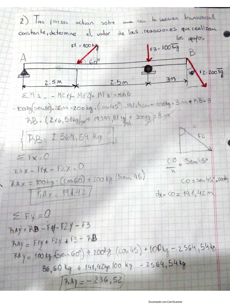 Estructura Isostatica e Hiperestatica | PDF