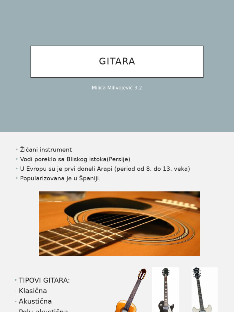 Gitara | PDF