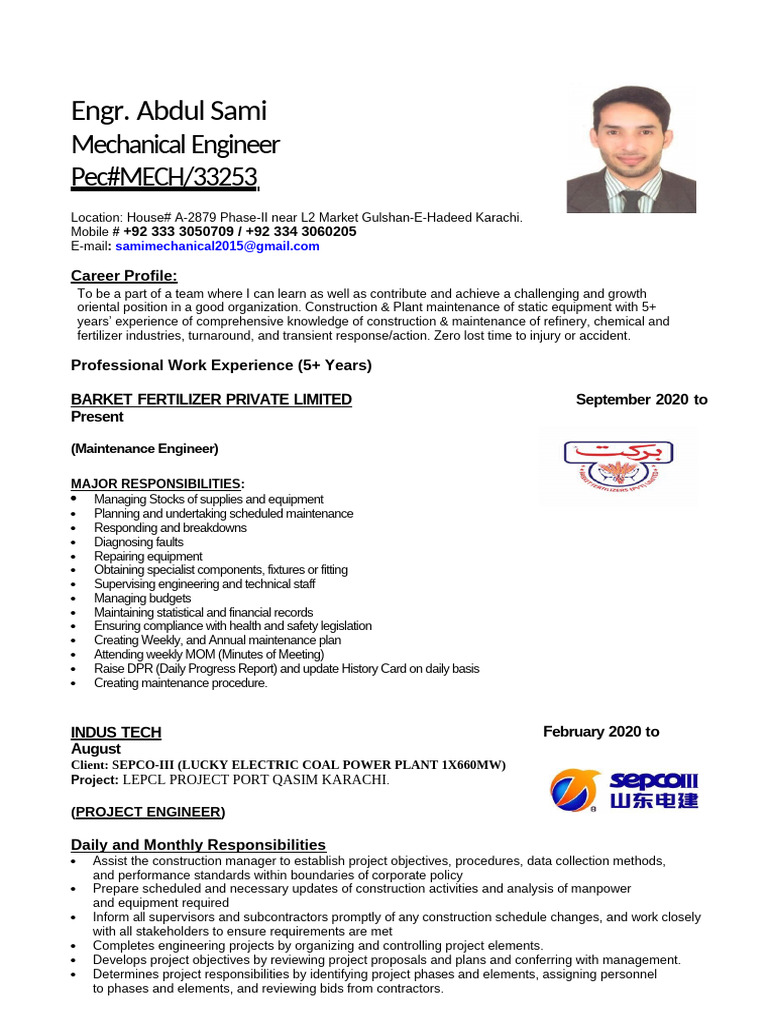 5.Engr Abdul Sami | PDF | Quality Assurance | Pipe (Fluid Conveyance)