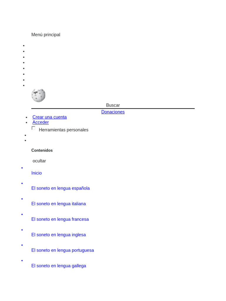 Soneto | PDF | Sonetos | Poesía