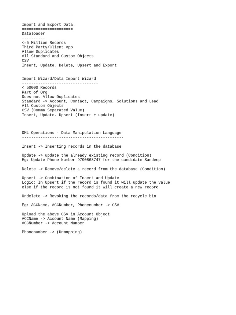 Import and Export | PDF