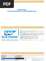 SAP VL71: Manage Delivery Outputs | PDF