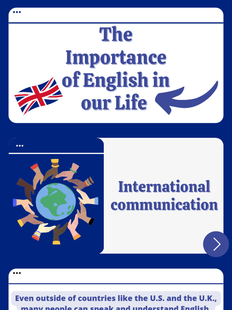 Importance of English in Daily Life | PDF