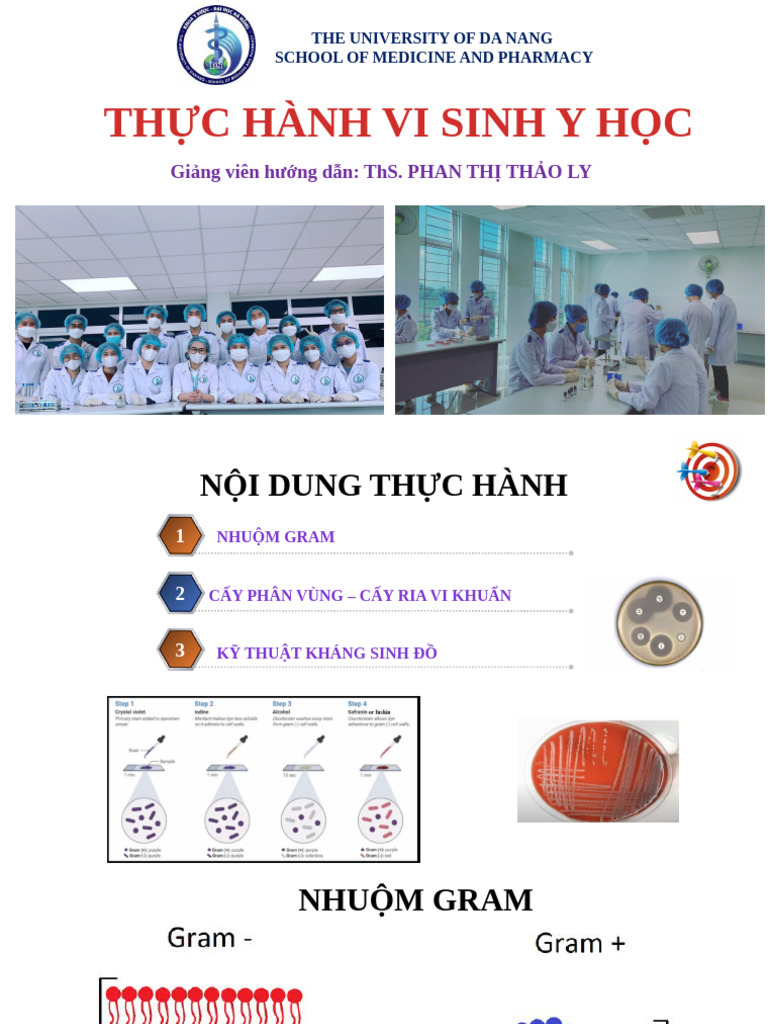 THỰC HÀNH VI SINH Y HỌC | PDF