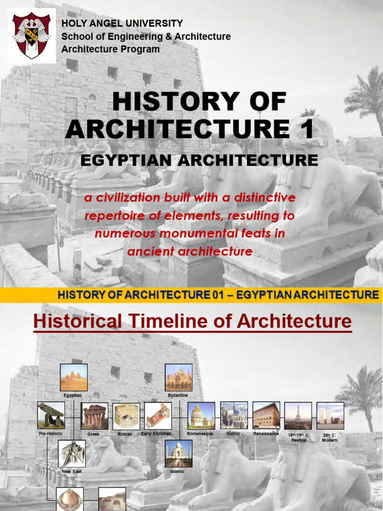 04 Pre-Classical Architecture Egyptian Architecture | PDF | Egyptian ...