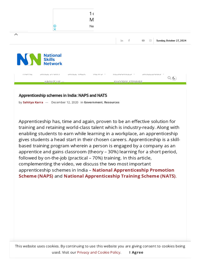 NAPS vs NATS: Key Differences Explained | PDF | Apprenticeship ...