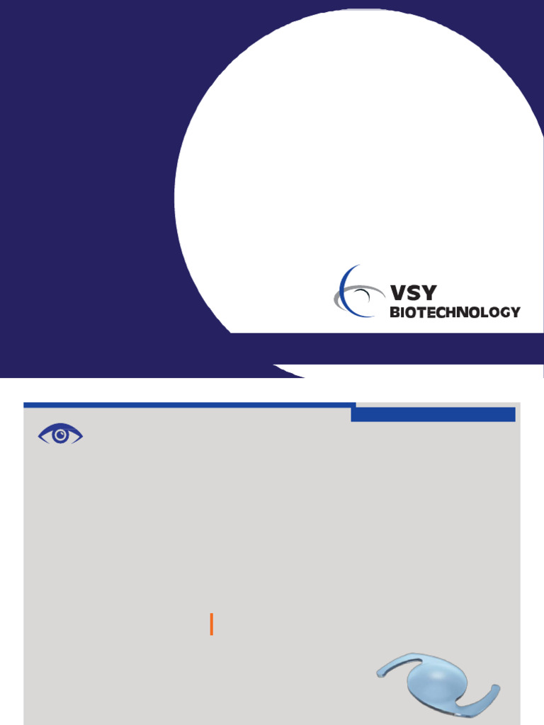 VSY BIOTECHNOLOGY - Products | PDF | Optics | Vision