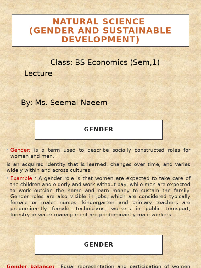 Gender and Development Theories | PDF | Gender And Development ...