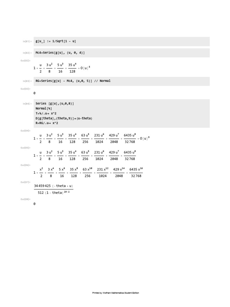 Tarea de Analisis Numerico Mathematica | PDF | Rna Splicing | Rna