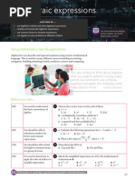 Gr.8 Math Project Term 3 2024 | PDF | Equations | Multiplication